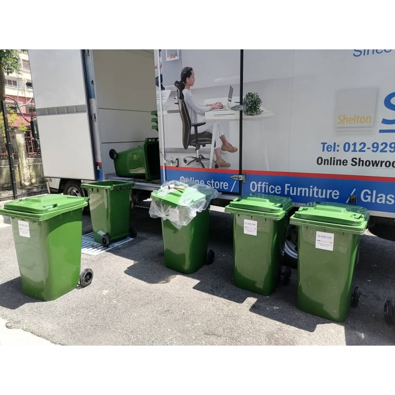 Schaefer Mobile Garbage Bin 2-Wheel - Leading Office Furniture, Office ...