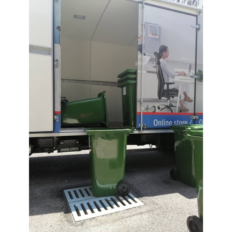Schaefer Mobile Garbage Bin 2-Wheel - Leading Office Furniture, Office ...